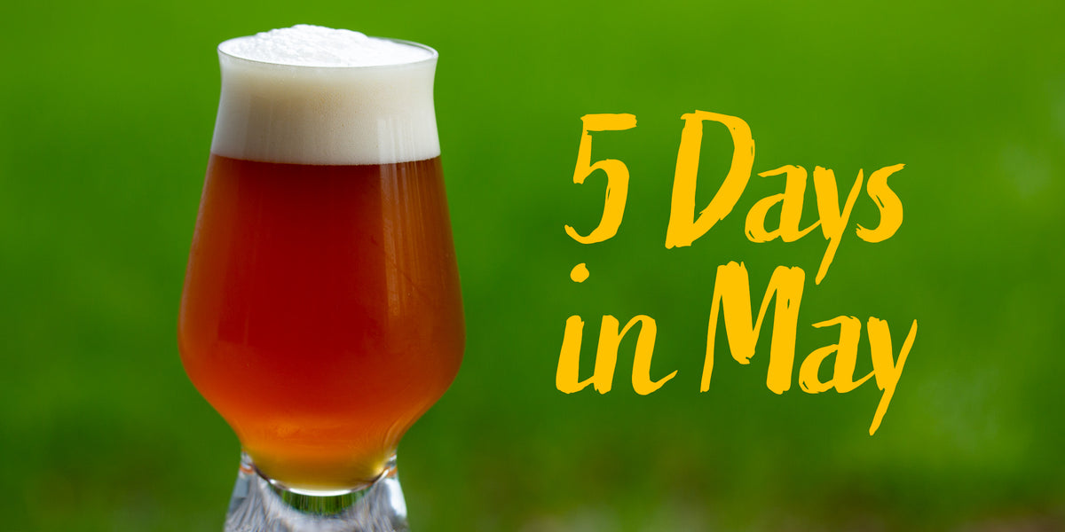 5 Days in May | Turbo Pale Ale Recipe | KJ Urban Winery in Guelph - KJ ...