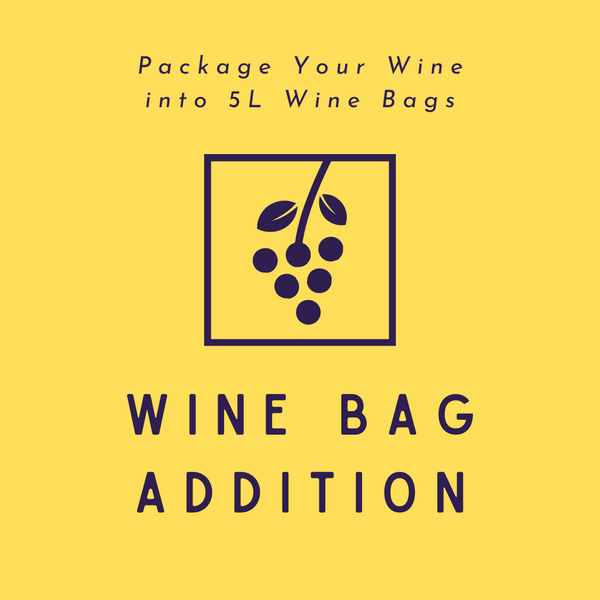 Wine Bag Addition - KJ Urban Winery & Craft Brewing Supplies Inc.