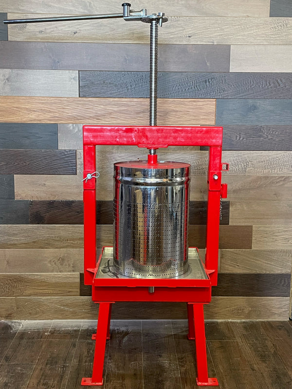 USED Maximizer Fruit/Apple Cider Press with Stainless Basket - KJ Urban ...