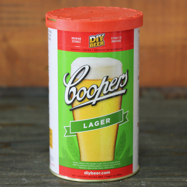 Coopers Beer Kit - Lager - KJ Urban Winery & Craft Brewing Supplies Inc.