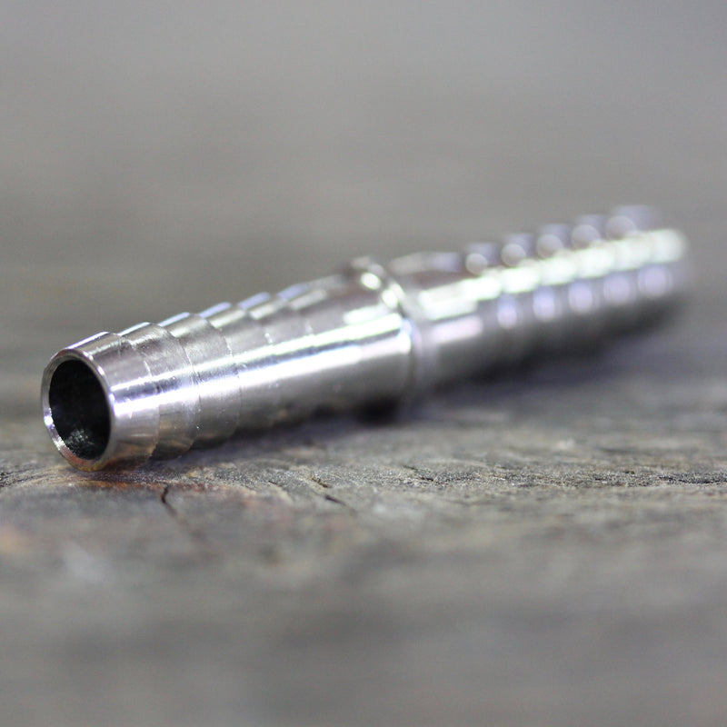 Barbed Splicer - 1/4" x 1/4" - KJ Urban Winery & Craft Brewing Supplies ...