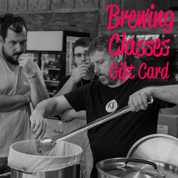 Brewing Class Gift Card - KJ Urban Winery & Craft Brewing Supplies Inc.