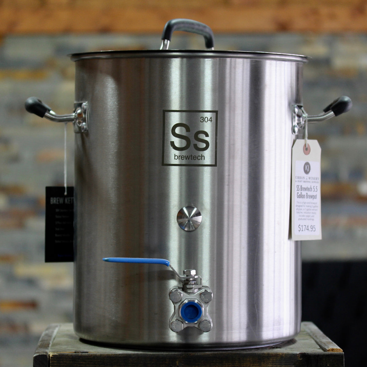 Ss Brewtech 5.5 Gallon Brew Kettle - KJ Urban Winery & Craft Brewing ...