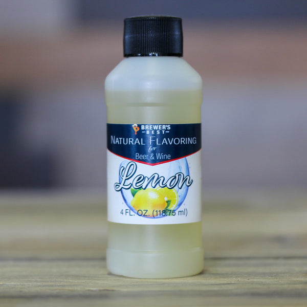 Lemon Flavouring - 4oz - KJ Urban Winery & Craft Brewing Supplies Inc.